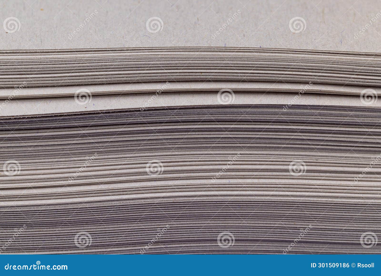 Grey Low-quality Thin Paper from Recycled Waste Stock Photo - Image of ...