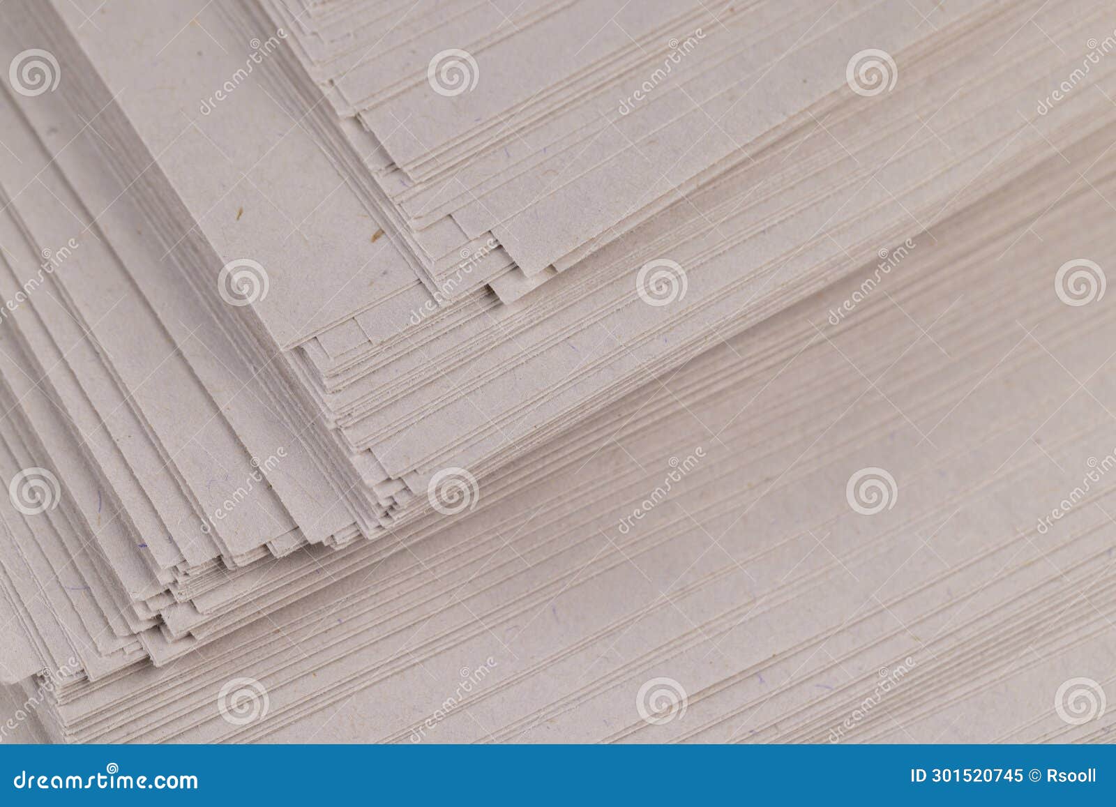 Grey Low-quality Thin Paper from Recycled Waste Stock Image - Image of ...