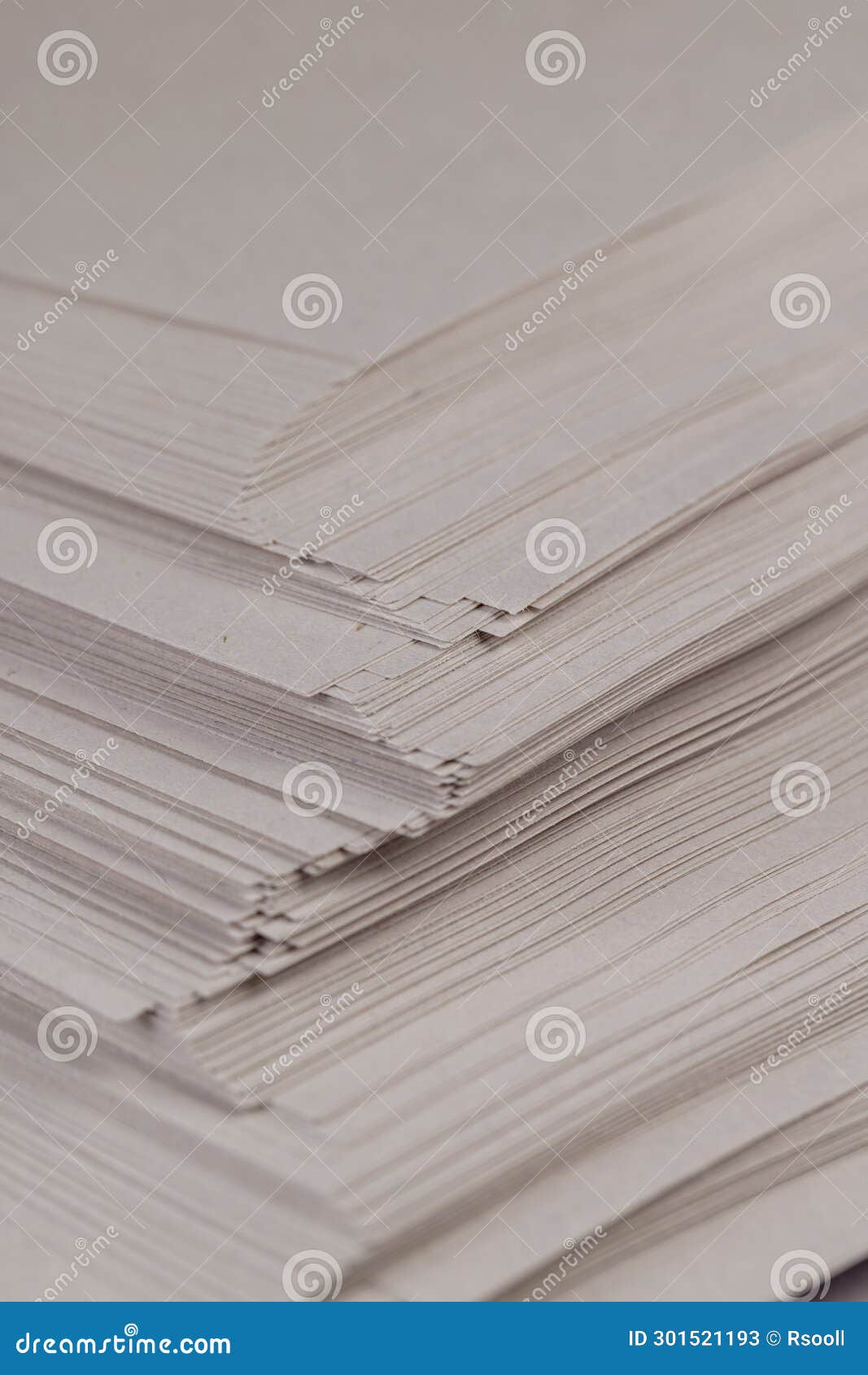 Grey Low-quality Thin Paper from Recycled Waste Stock Image - Image of ...