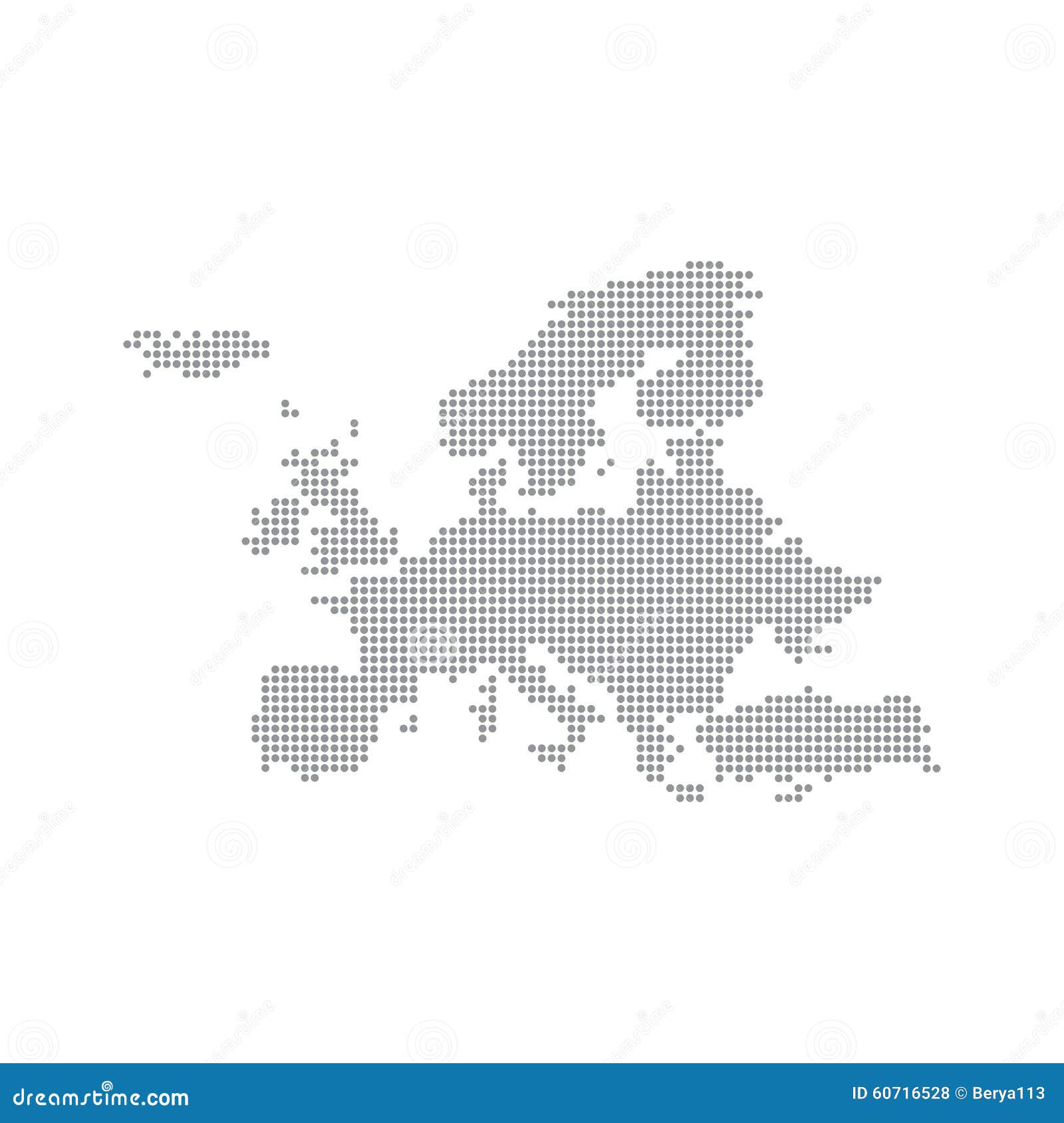 Grey Europe Map Vector Illustrations | CartoonDealer.com #114228274