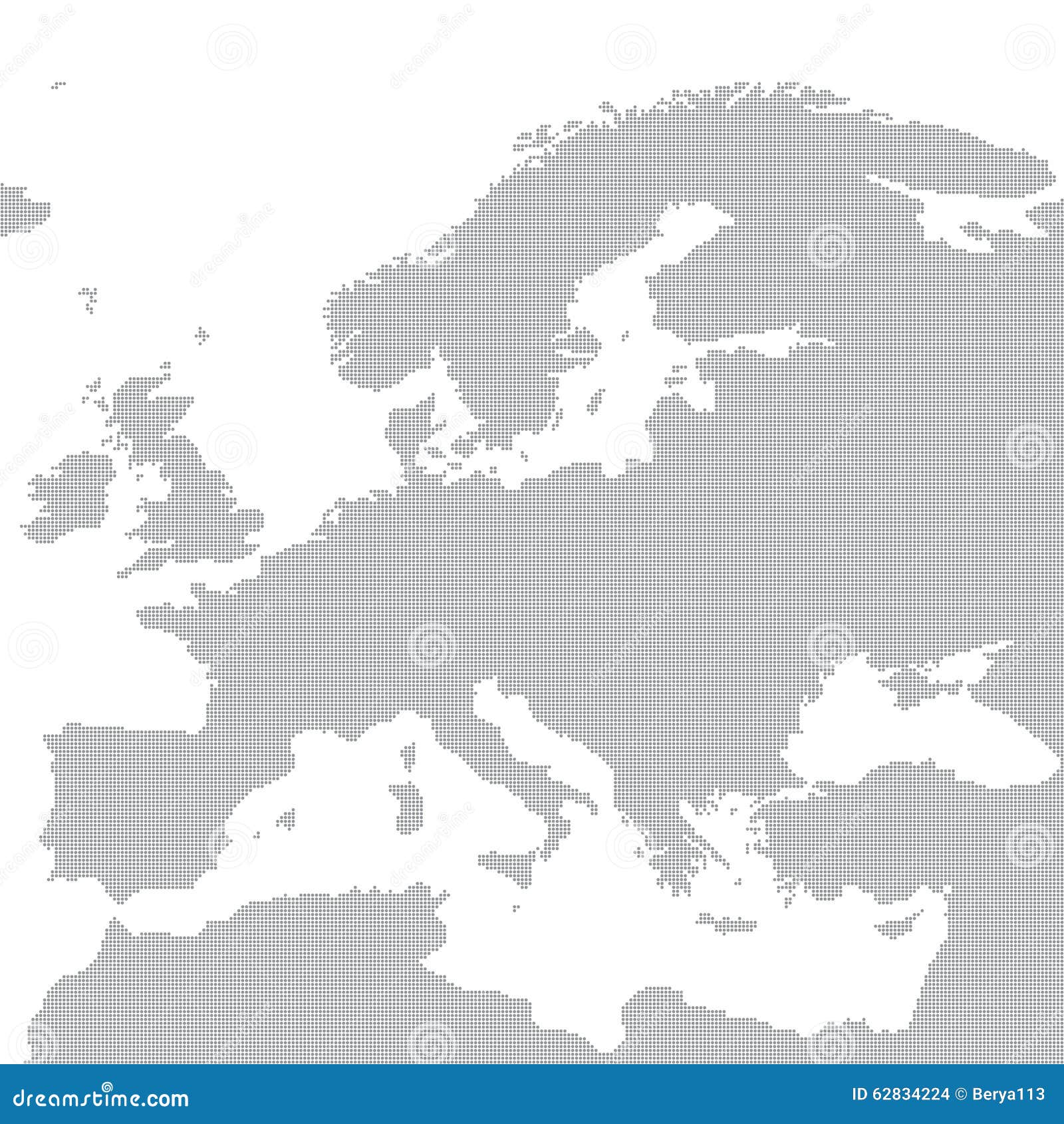 Grey Europe Map Vector Illustrations | CartoonDealer.com #114228352