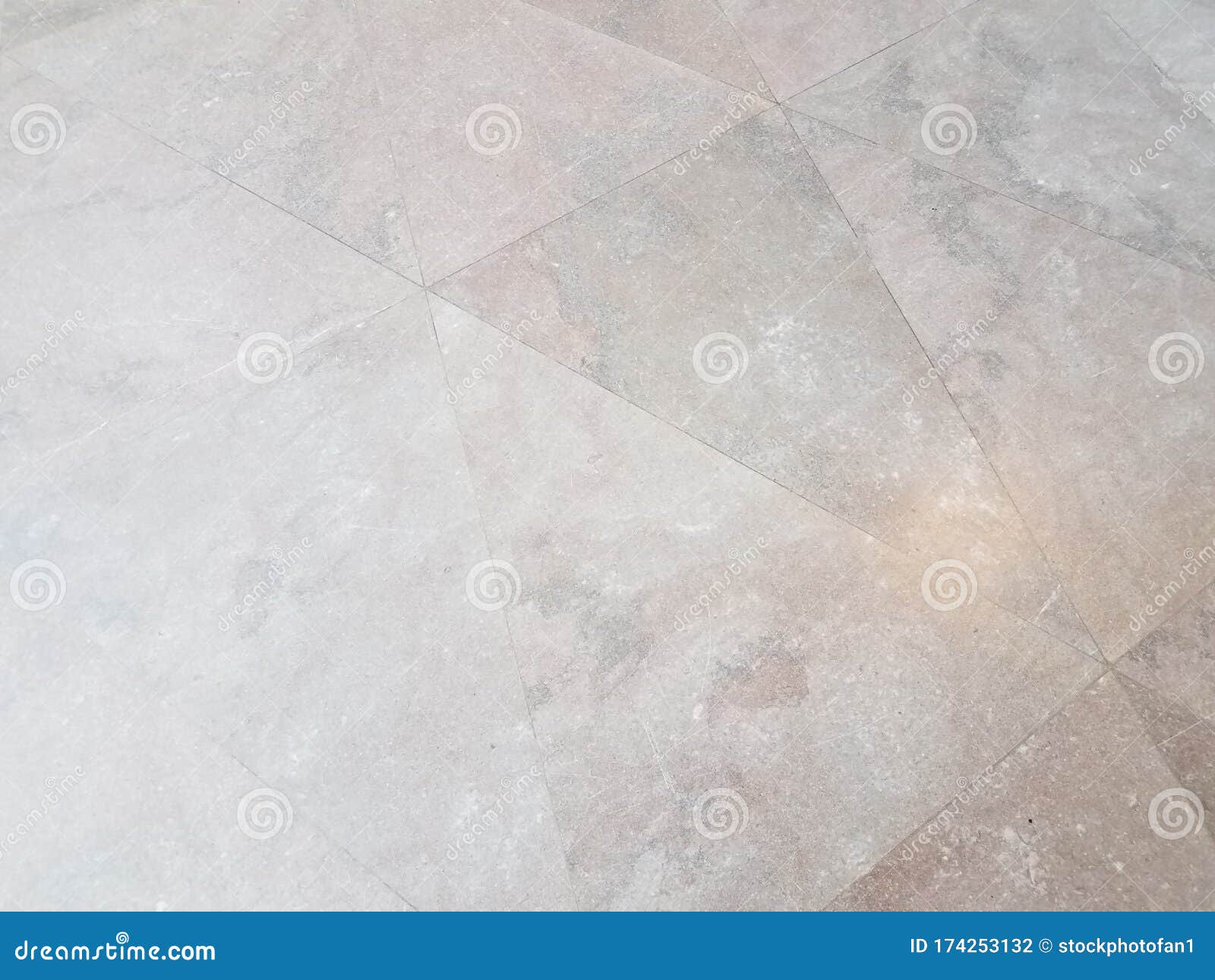 Grey Marble or Granite Triangle Stone Tiles on Ground Stock Photo ...