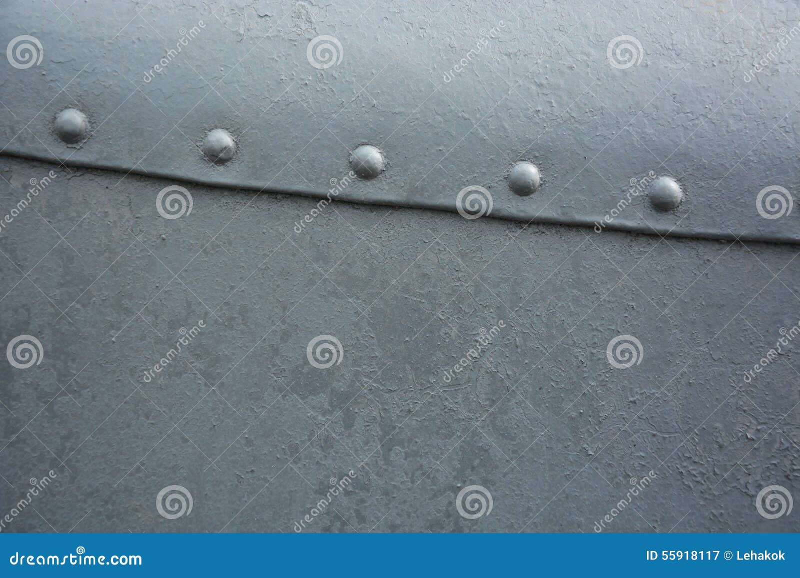 Grey Metal Background with Rivets Stock Image - Image of abstract ...
