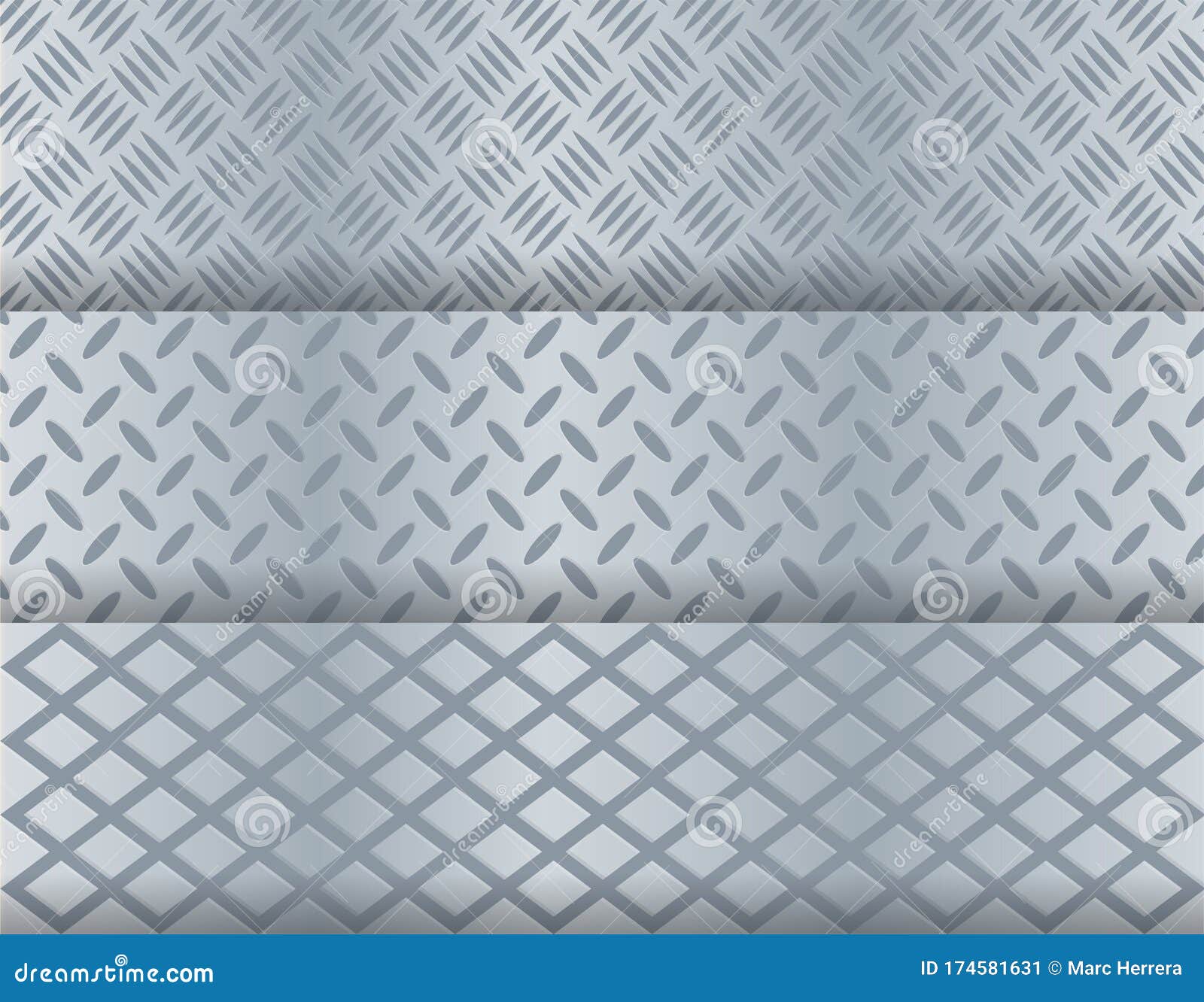 Grey Metallic Aluminum Texture Design Stock Vector - Illustration of ...