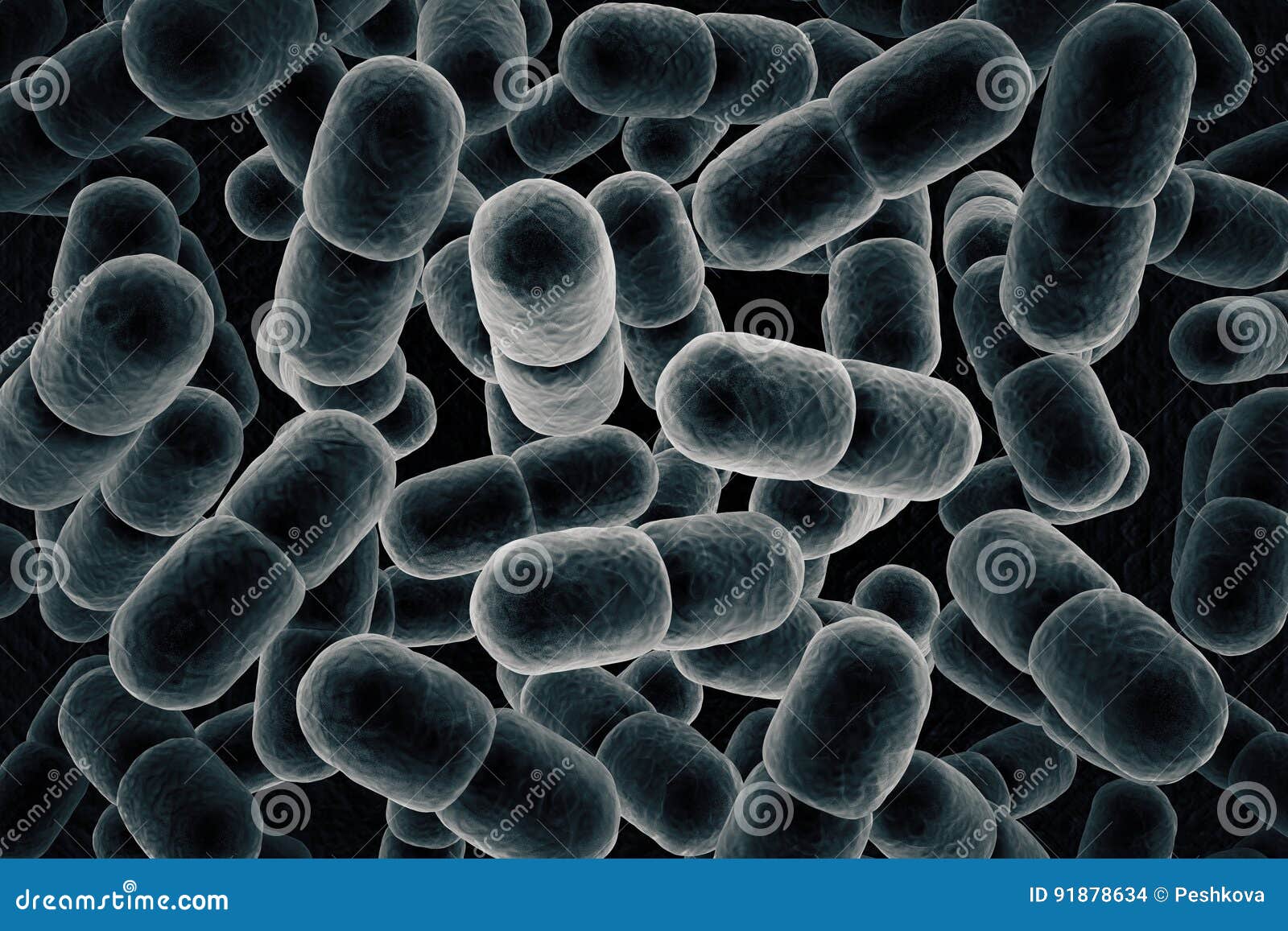 Grey microbes stock illustration. Illustration of infection - 91878634