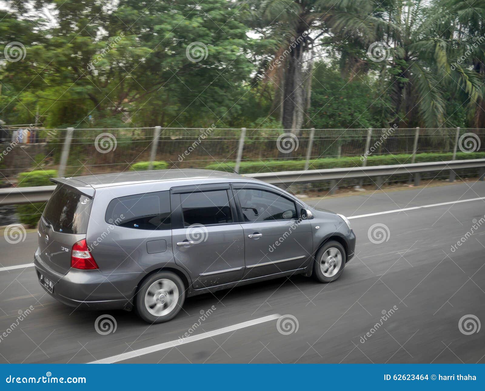 Grey minivan stock photo. Image of clipping, freight - 62623464