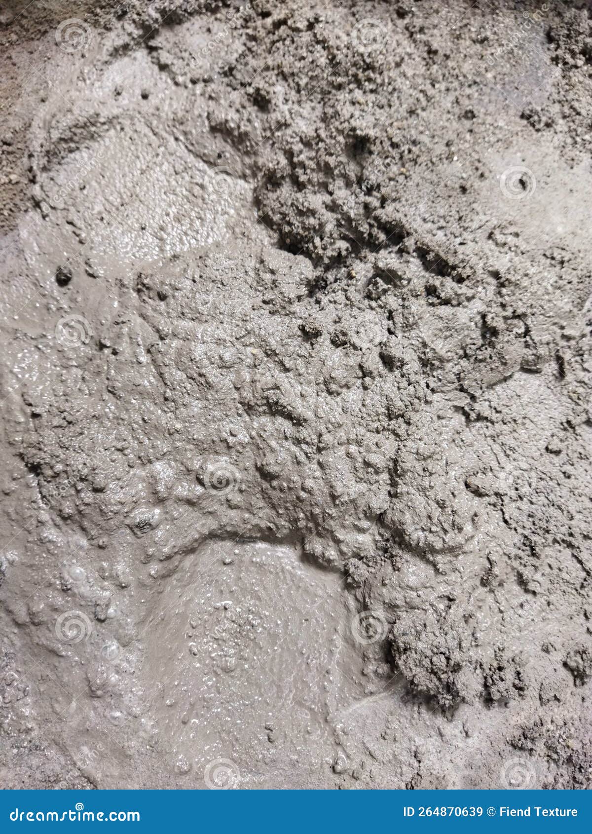 Grey Mud, Mortar, or Cement Dough Texture Stock Image - Image of cement ...