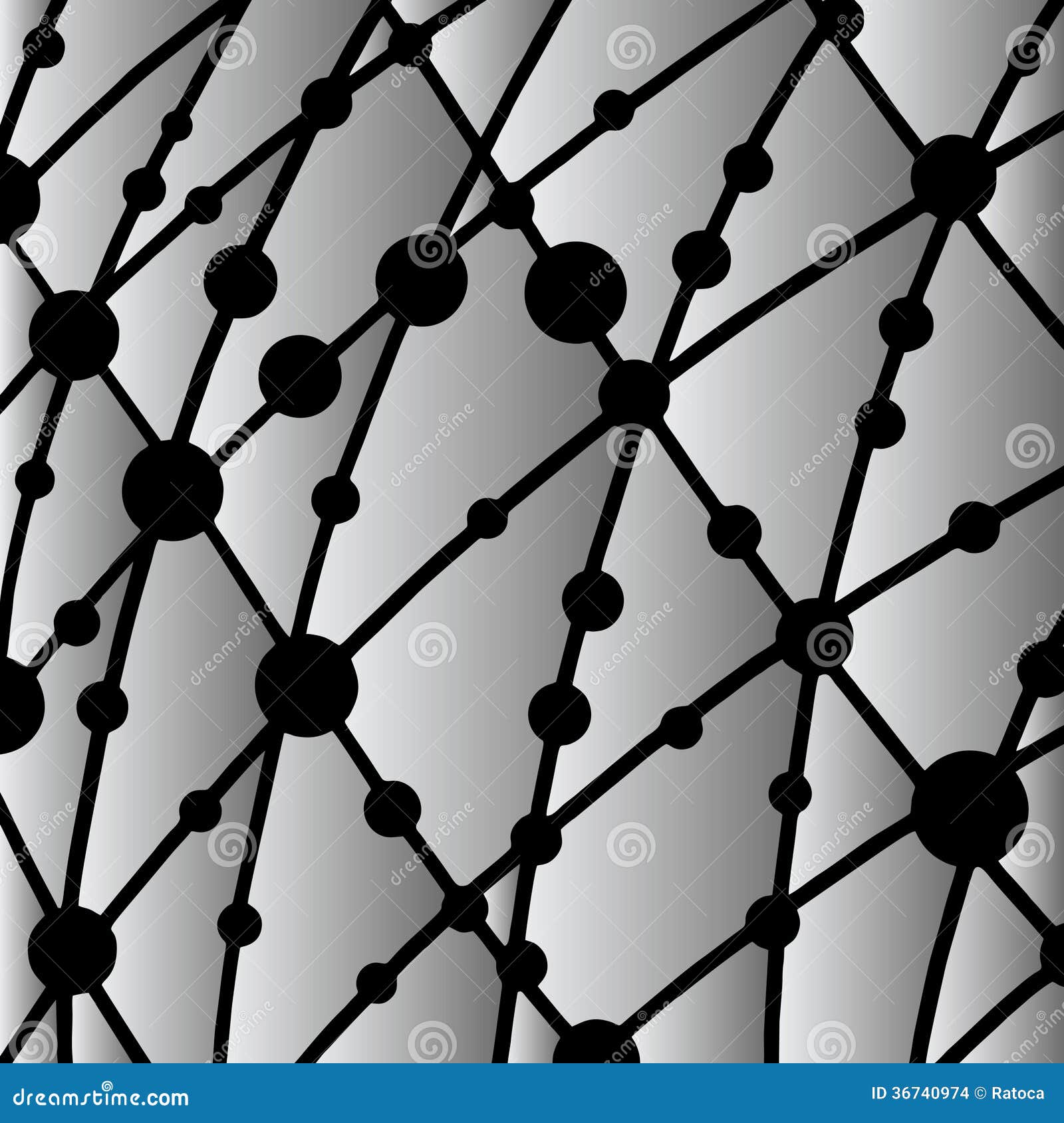 Grey network stock vector. Illustration of decorative - 36740974