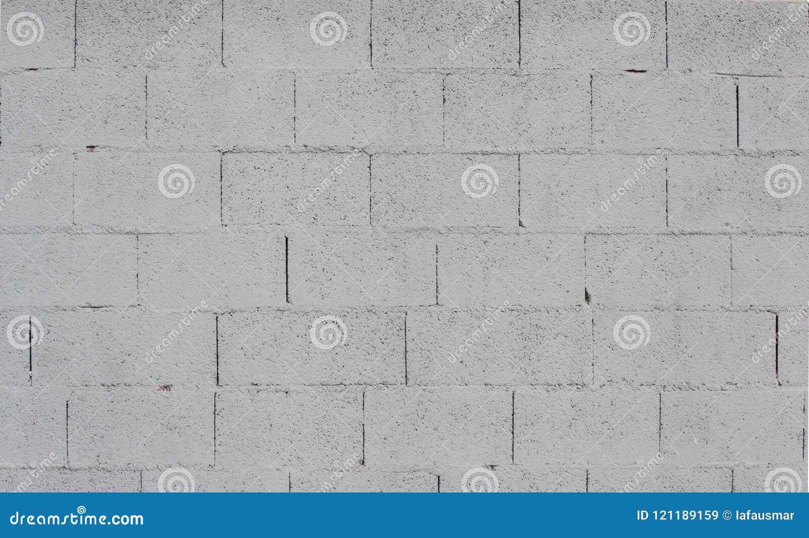 Grey Painted Concrete Block Wall Texture Background Stock Image - Image ...
