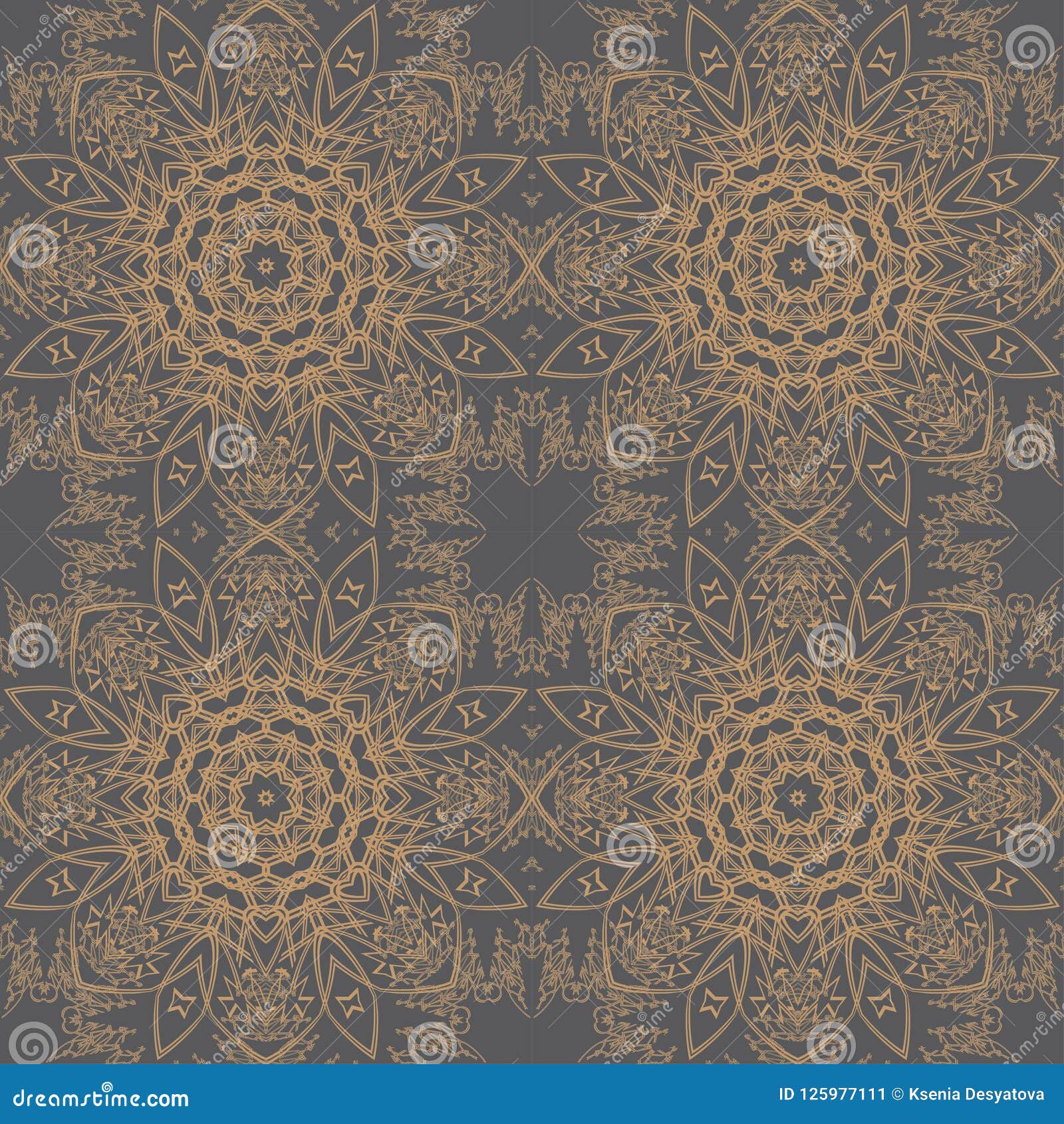 Grey lace pattern stock illustration. Illustration of dressy - 125977111