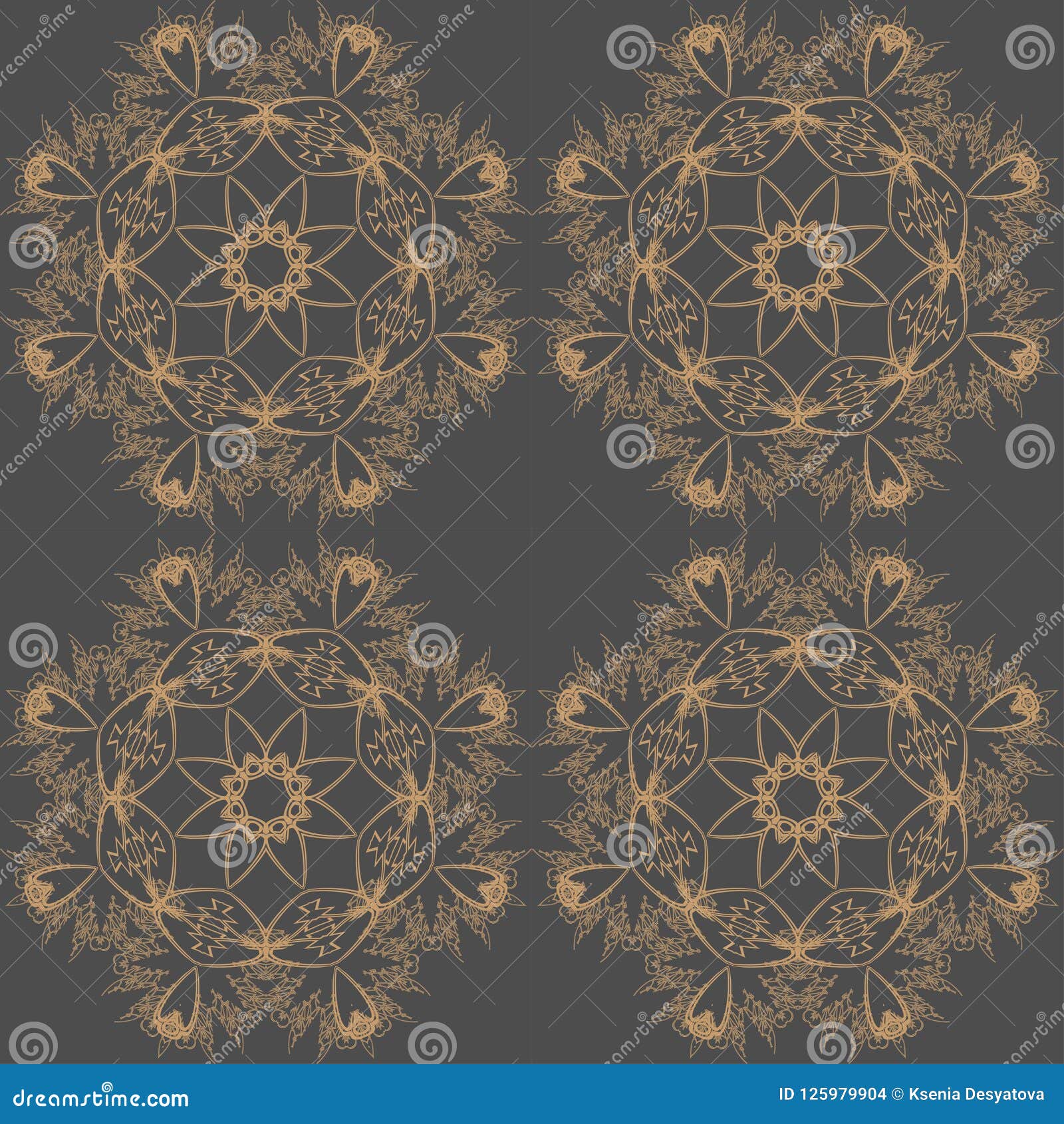 Grey lace pattern stock illustration. Illustration of fair - 125979904