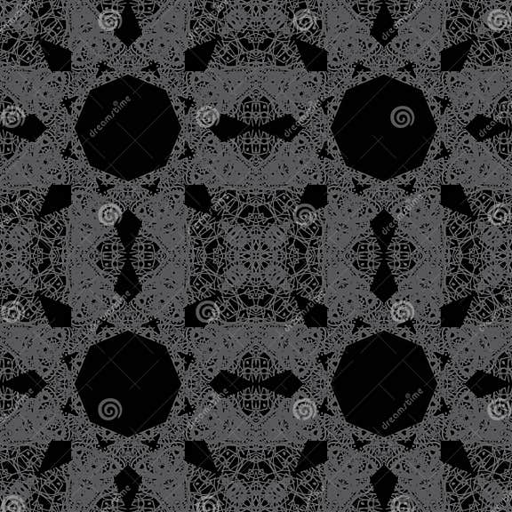 Grey lace pattern stock illustration. Illustration of gold - 125973428