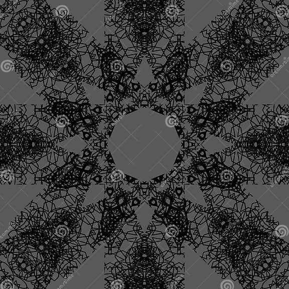 Grey lace pattern stock illustration. Illustration of ceramic - 125974252