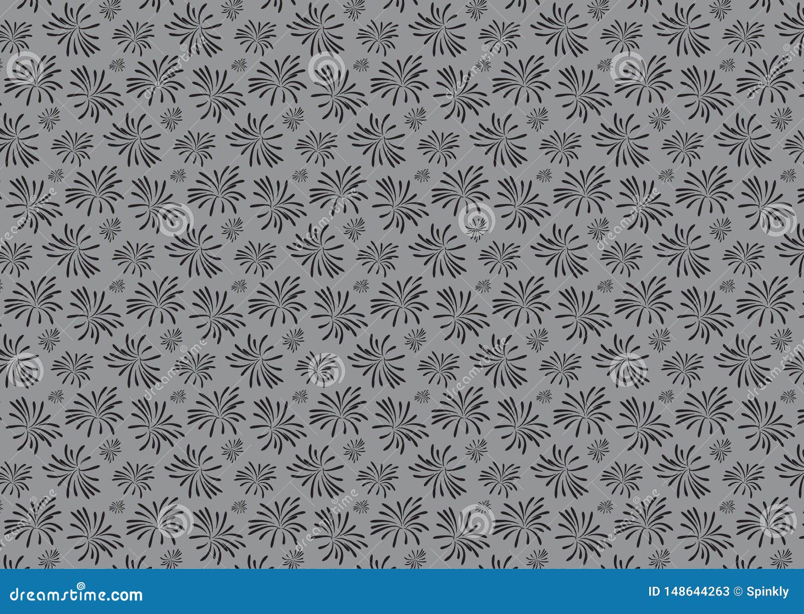 Grey Pattern Firework Design for Wallpaper Stock Illustration ...
