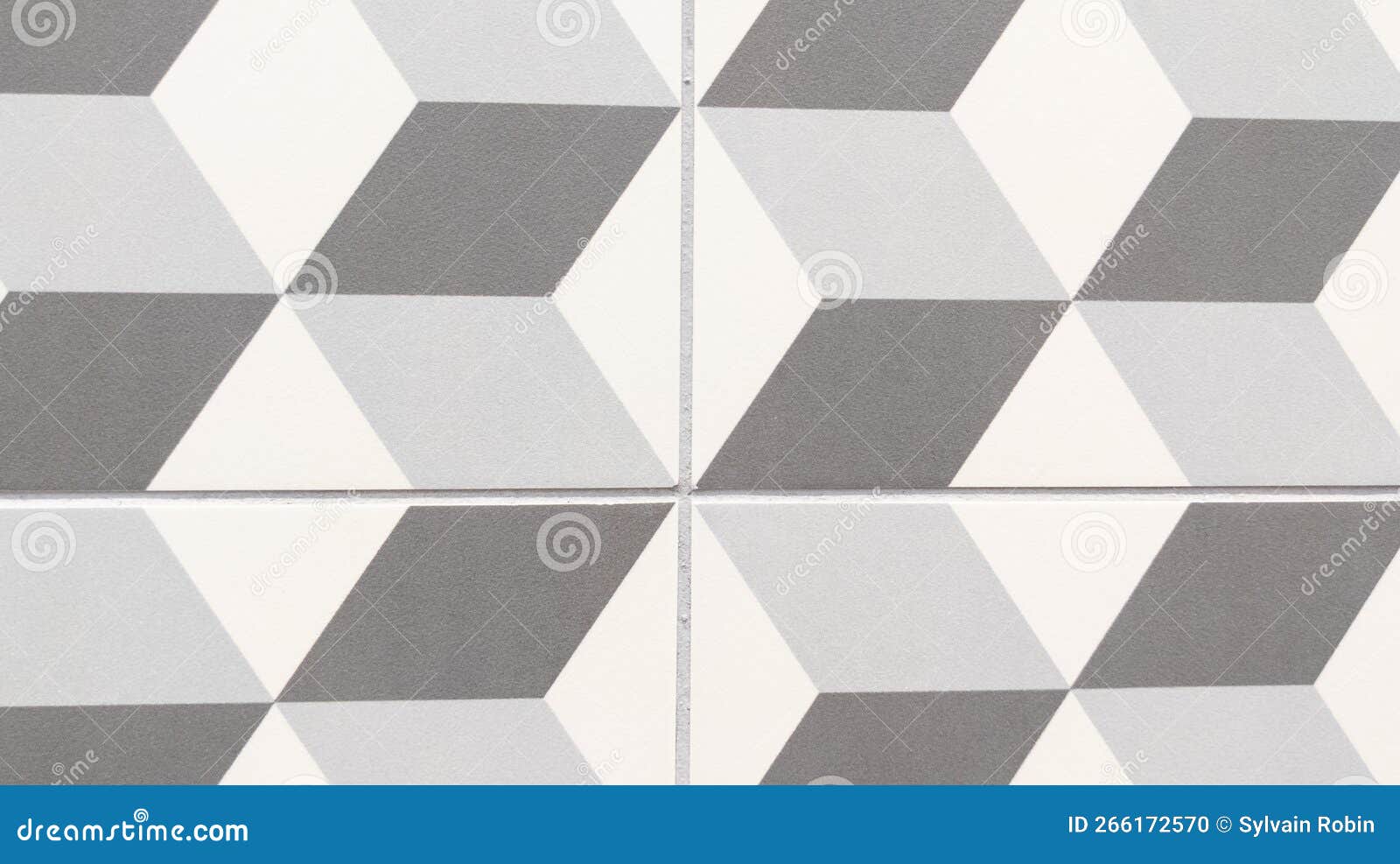 Grey Pattern Repeat Square Azulejo Patchwork Mosaic Tile Gray Wallpaper ...