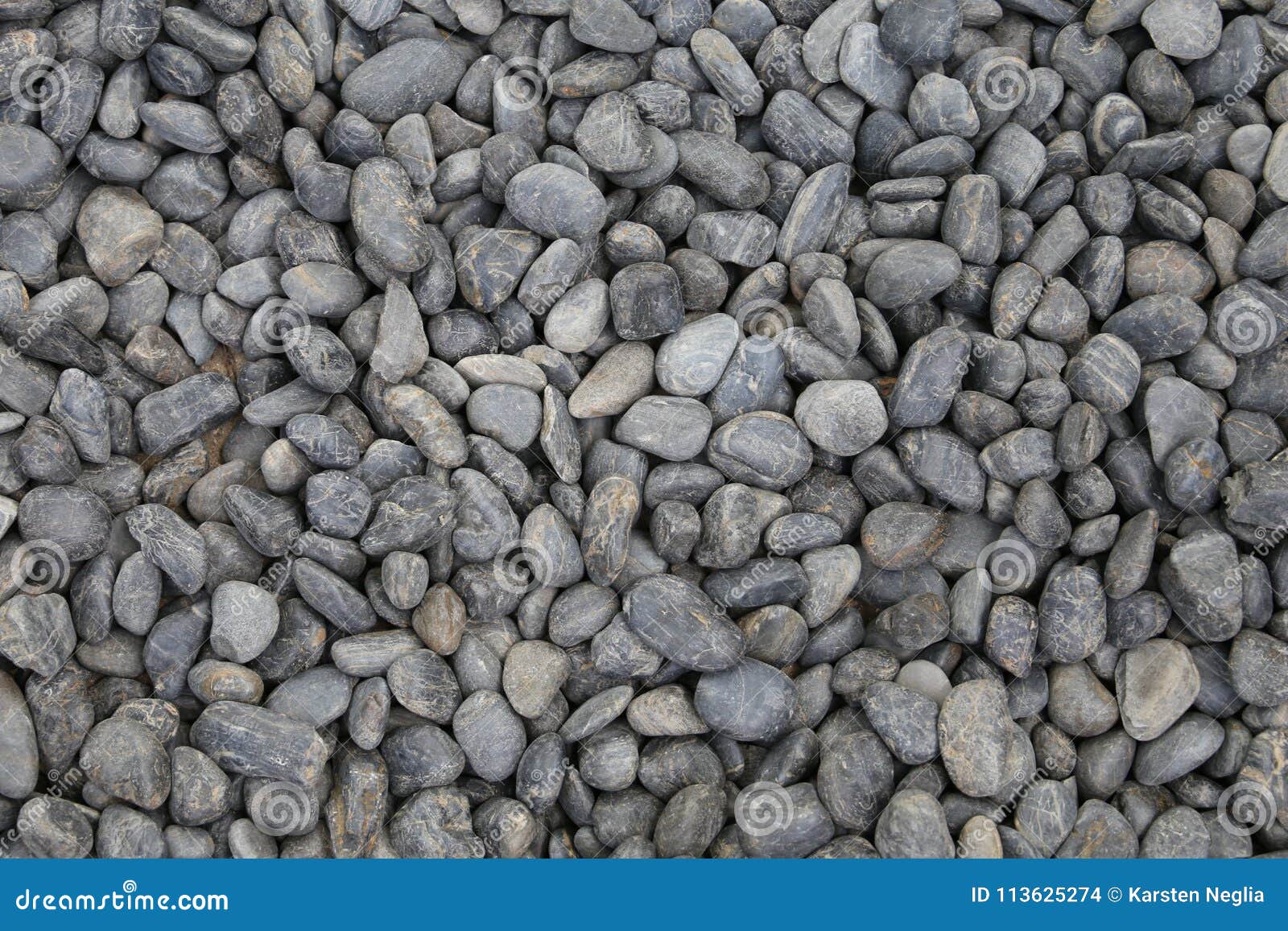 Grey Pebble Floor Texture, Top View. Stock Photo - Image of decorative ...