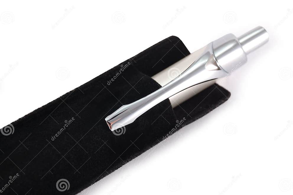 Grey pen stock image. Image of ornate, gray, paper, equipment - 10750831