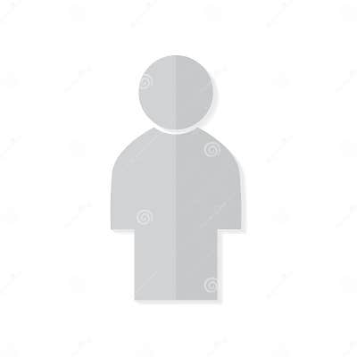 Grey person icon stock vector. Illustration of silhouette - 139080124