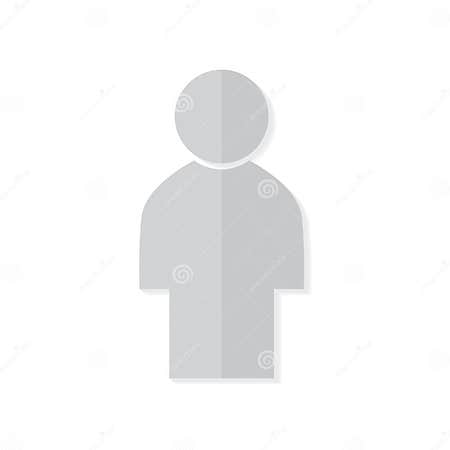 Grey person icon stock vector. Illustration of silhouette - 139080124
