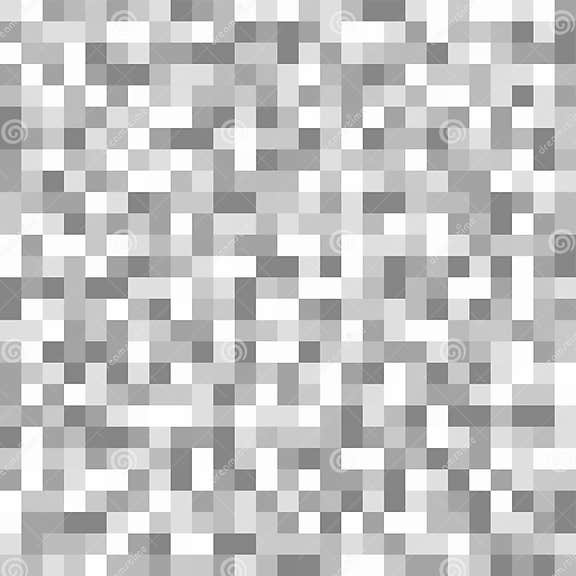 Grey Pixel Pattern or Background in Pixel Art Stock Vector ...