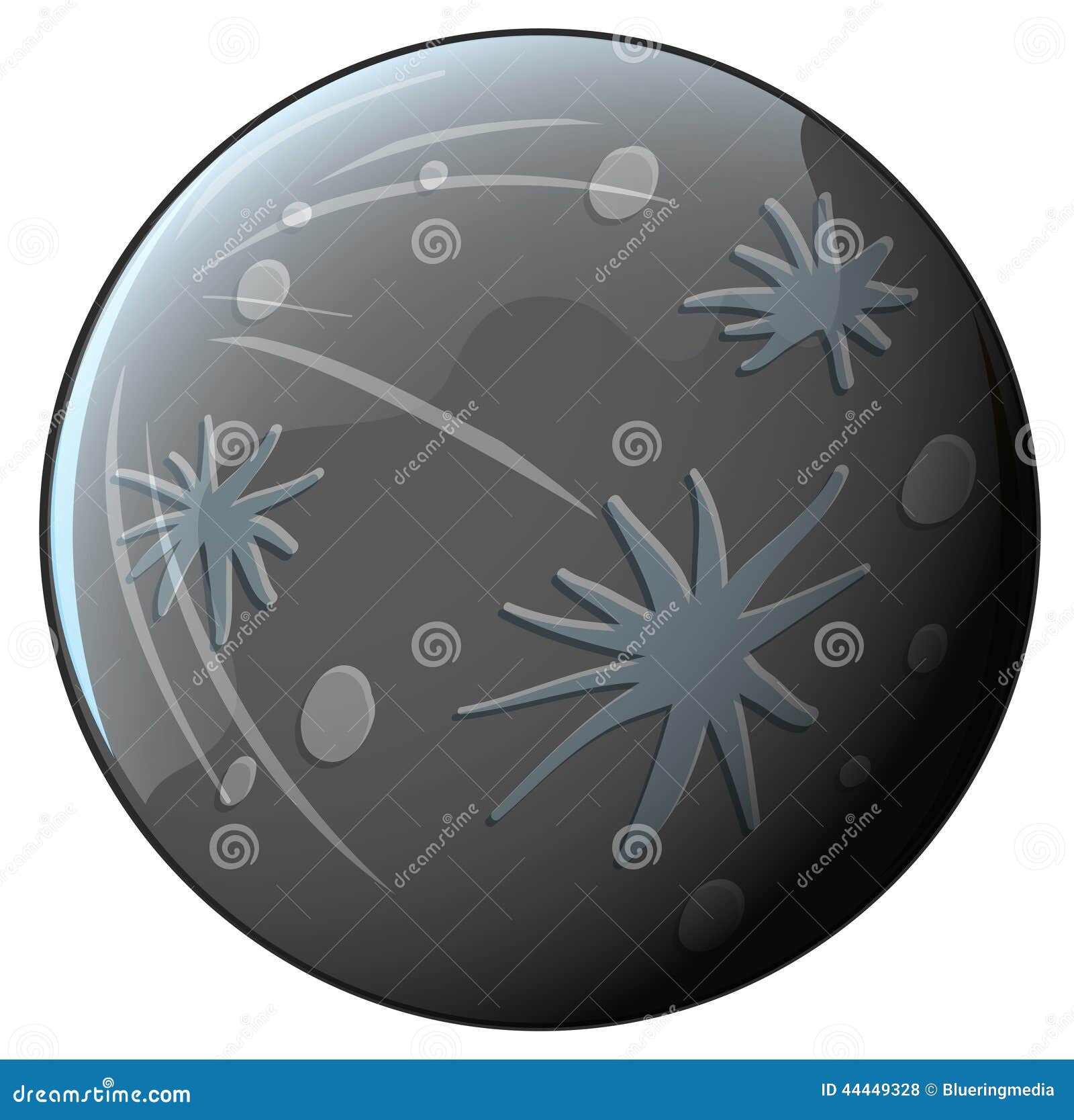 A grey planet stock vector. Illustration of constellations - 44449328