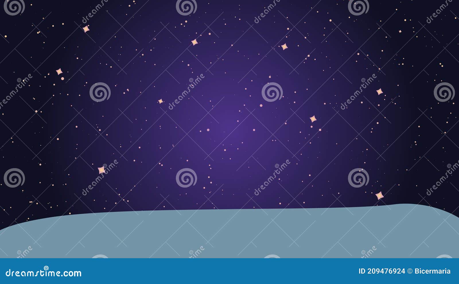 Grey Planet Landscape in Space Background with Place for Text. Stock ...