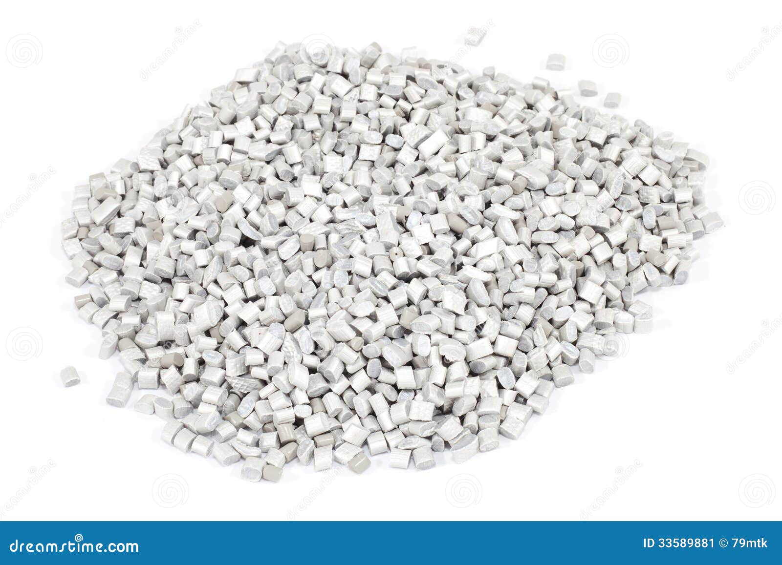 Grey Plastic Polymer Granules Stock Image - Image of innovation ...
