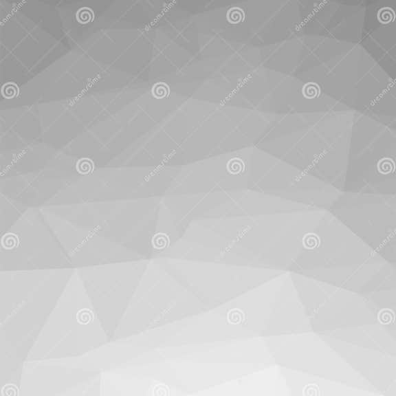 Grey Polygonal Background. Rumpled Triangular Pattern. Low Poly Texture Stock Vector ...