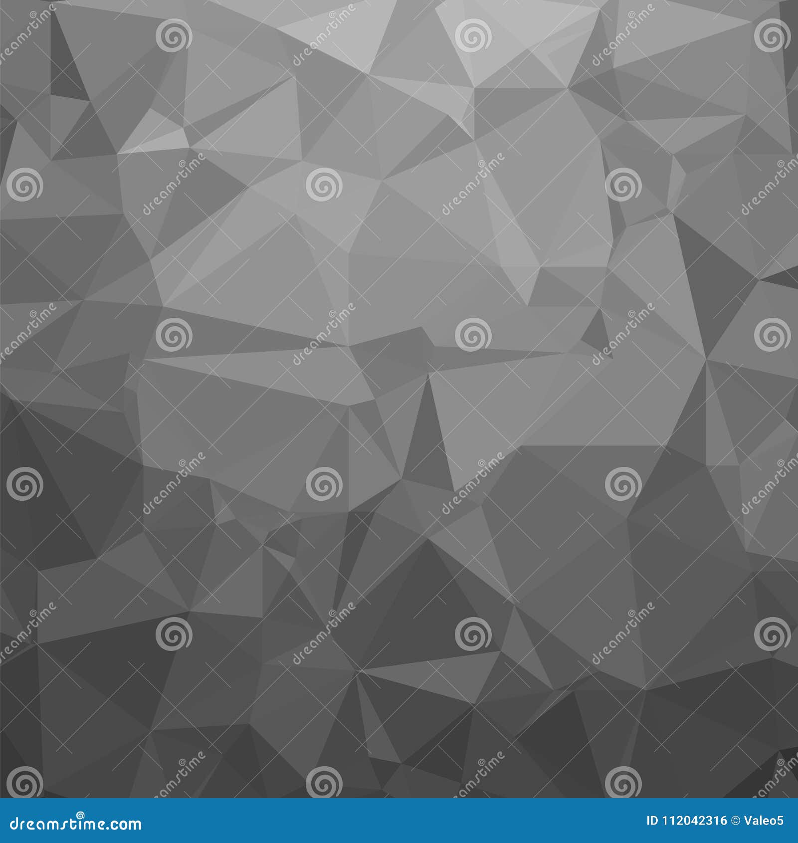 Grey Polygonal Background. Triangular Pattern. Low Poly Texture ...