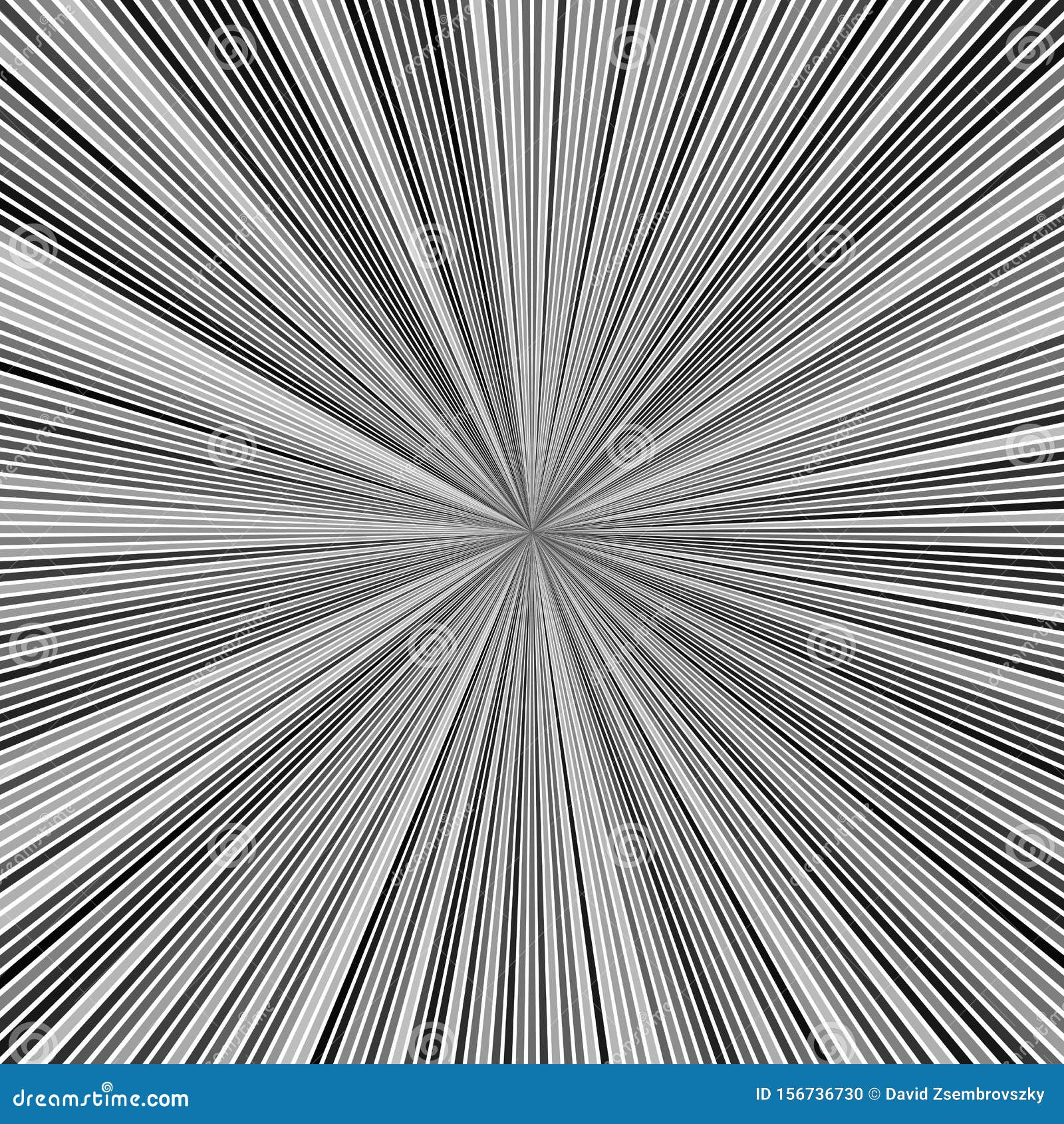 Grey Psychedelic Geometrcial Explosion Concept Background Stock Vector ...