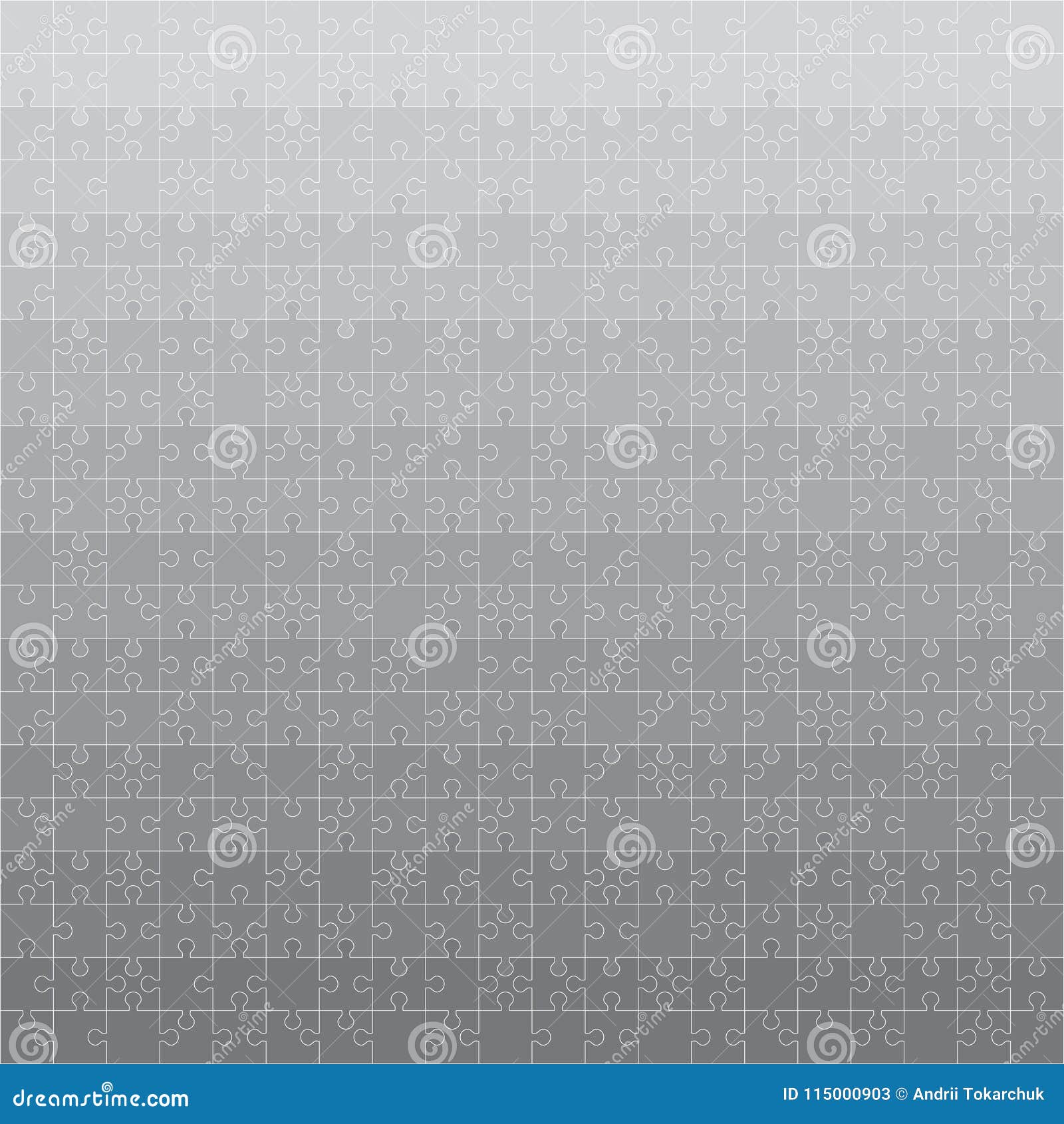 400 Grey Puzzles. Vector Illustration. Stock Vector - Illustration of ...