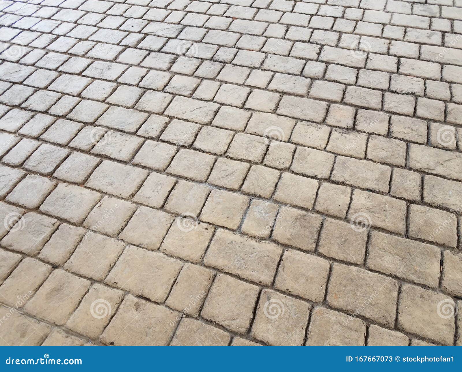 Grey Rectangular Rock or Stone Tiles on Ground Stock Image - Image of ...
