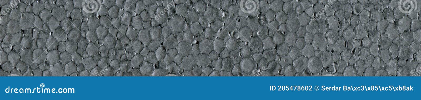 Grey Rectangular Styrofoam Background Texture Closeup Detail Stock ...