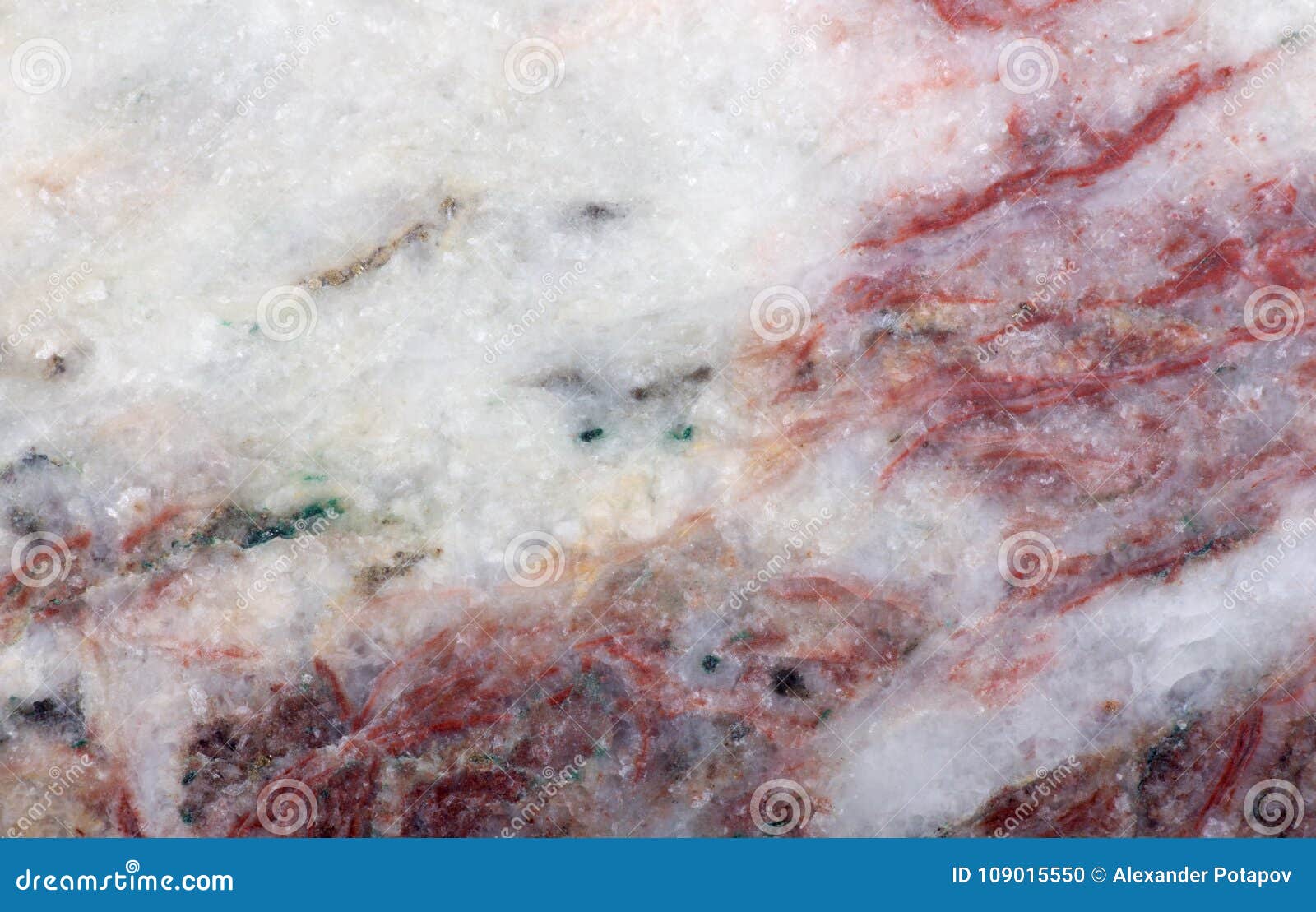 Grey and Red Listvenite Mineral Pattern Stock Photo - Image of mineral ...