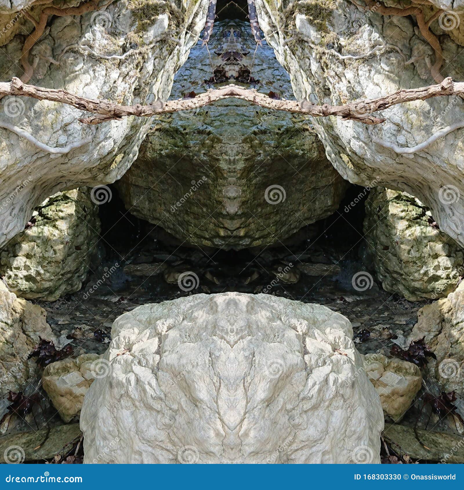 Grey Rock Face Abstract Background Stock Photo - Image of abstract ...