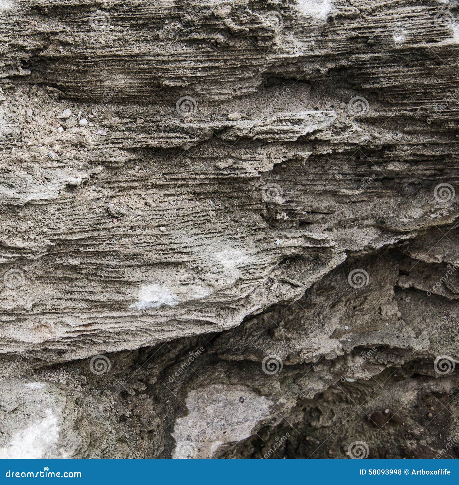 Grey rock texture. stock photo. Image of abstract, closeup - 58093998