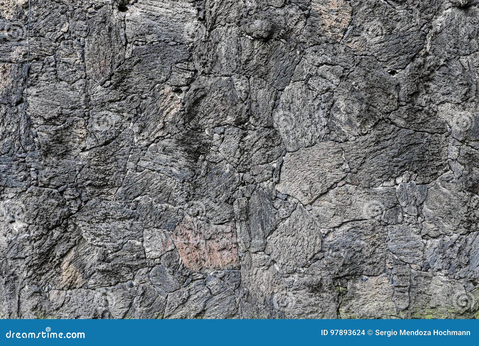 Grey Rock Wall Texture arkivfoto. Bild av vägg, detalj - 97893624