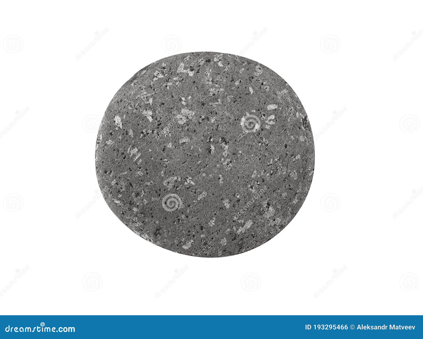 Grey Round Ball Stone Pebbles, Isolated on White Background Stock Photo ...