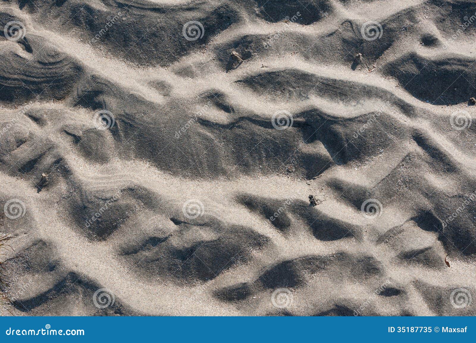 Grey sand of the beach stock image. Image of grey, nature - 35187735