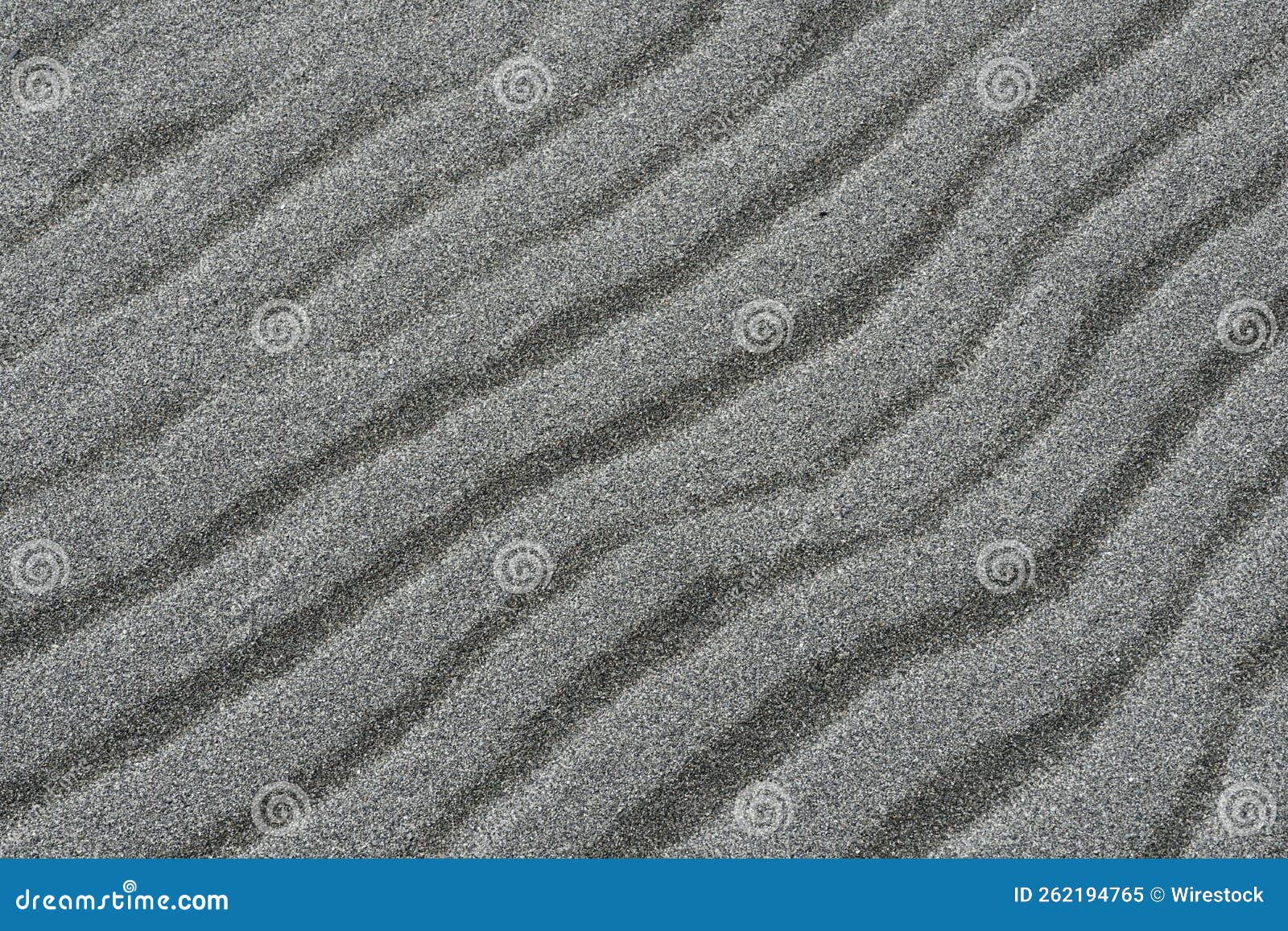 Grey Sand Texture at the Beach after the Wind Stock Image - Image of ...