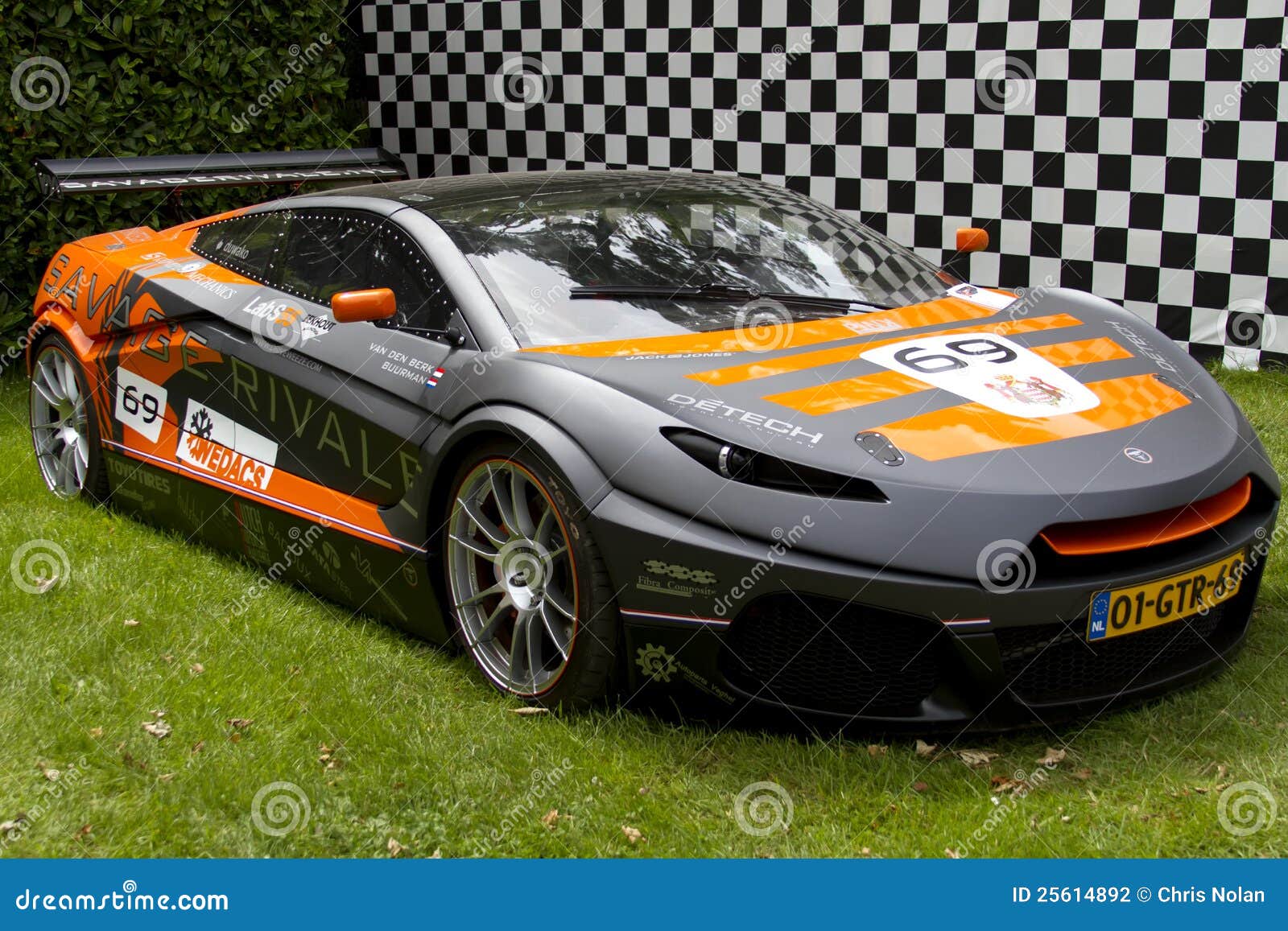 Grey Savage Rivale GTR Supercar Editorial Photography - Image of auto ...