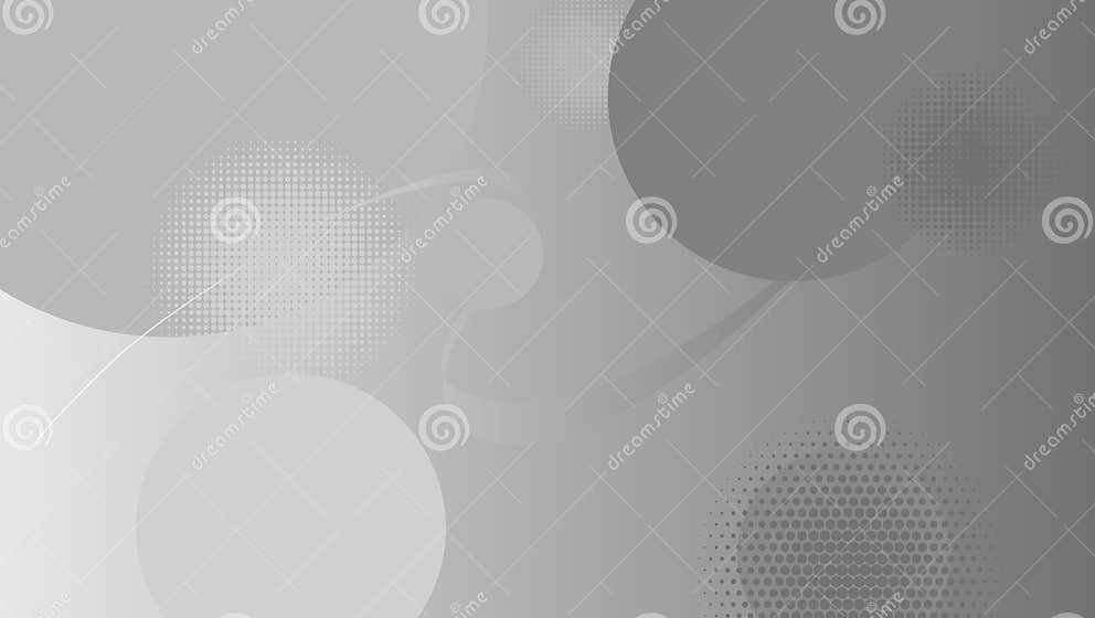 Grey Scale Abstract Background. Simple Geometric Shapes. Minimalistic ...
