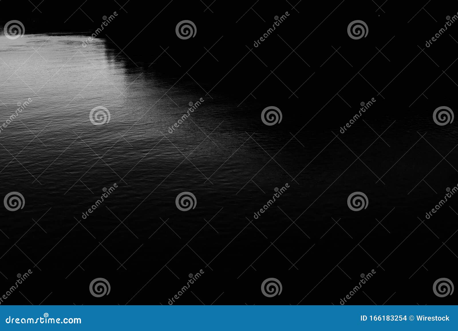 Grey Scale Shot of the Calm Surface of the Water Stock Photo - Image of ...
