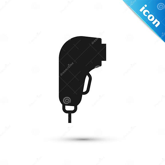 Grey Scanner Scanning Bar Code Icon Isolated on White Background ...