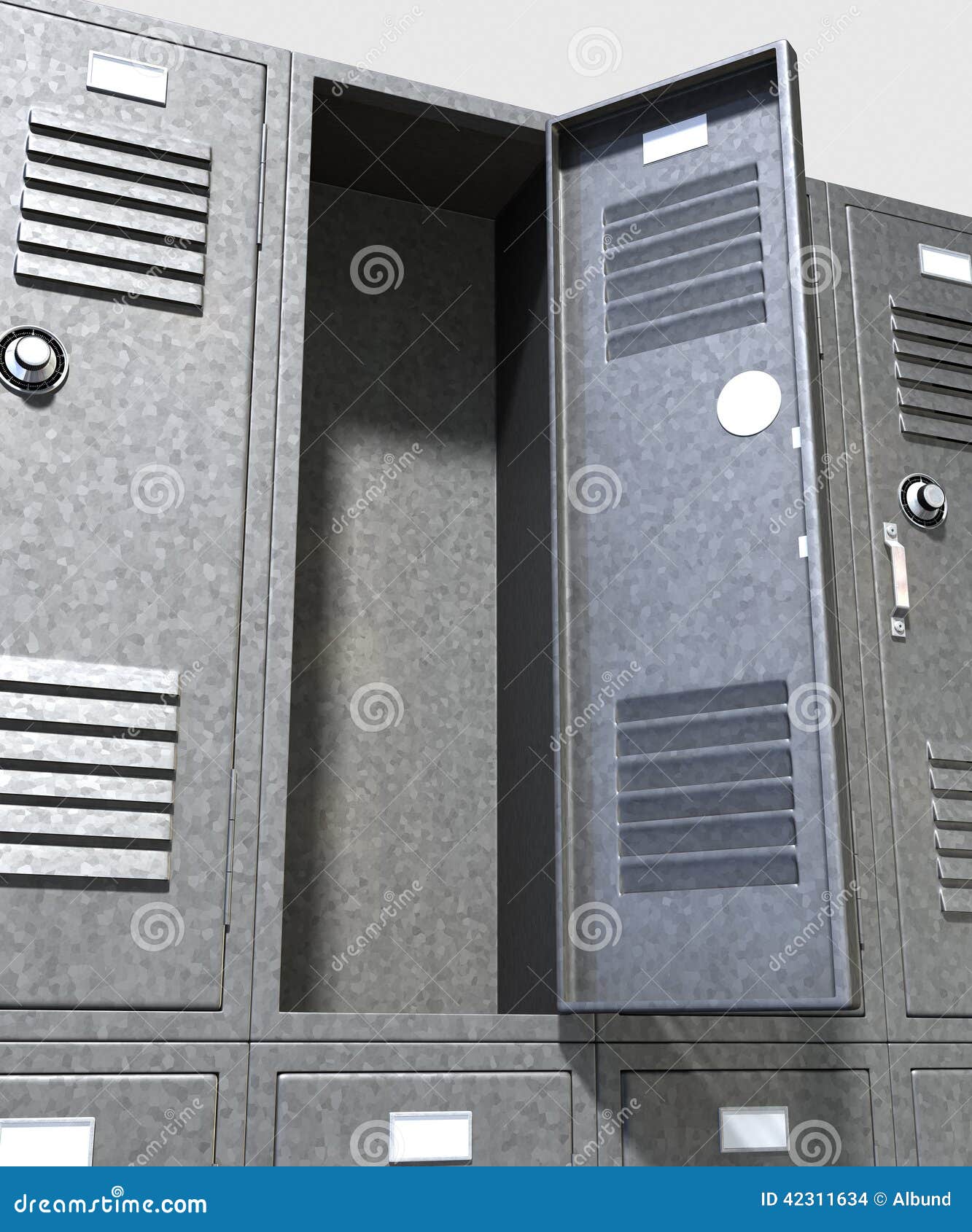 Open High School Lockers