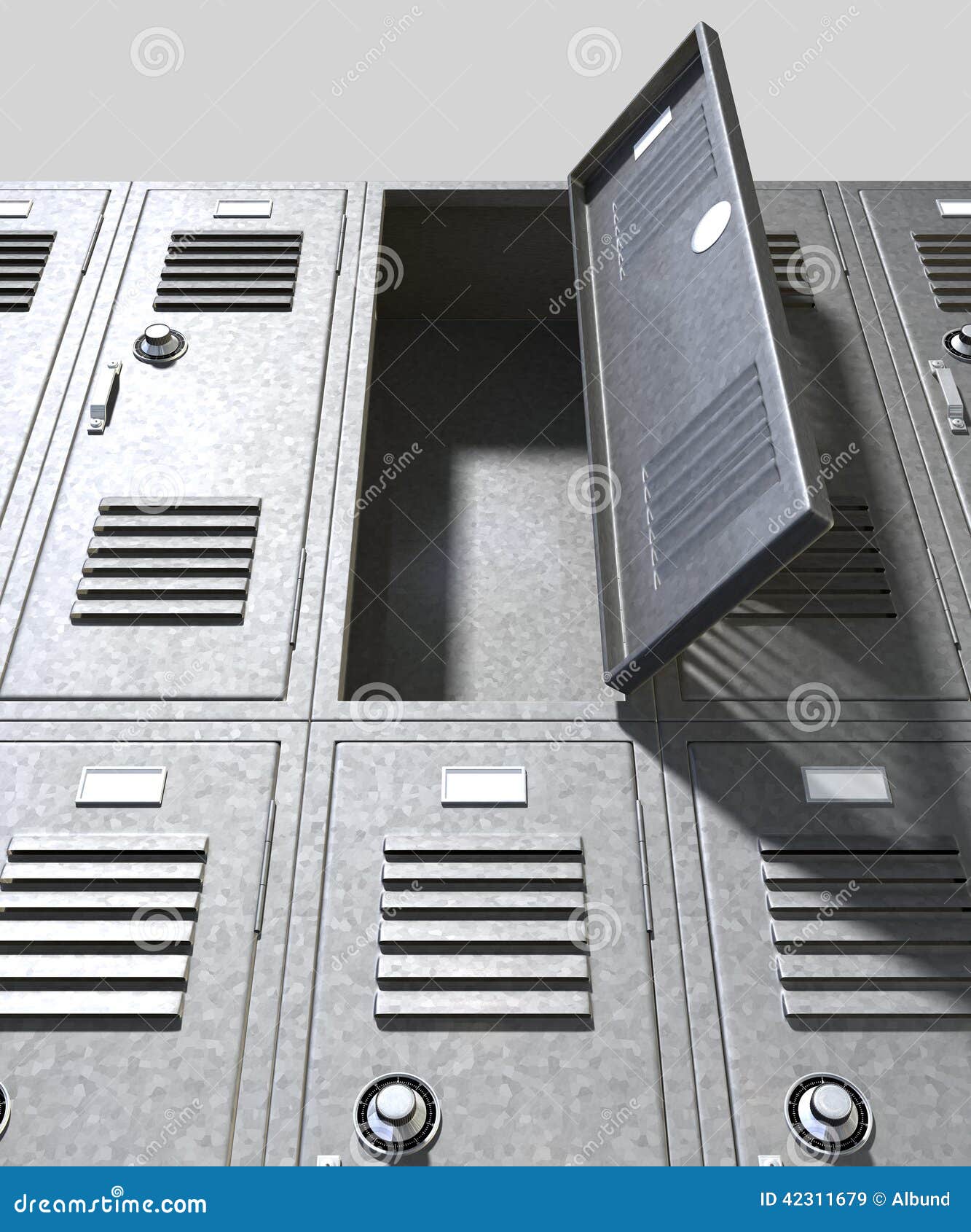 Open High School Lockers