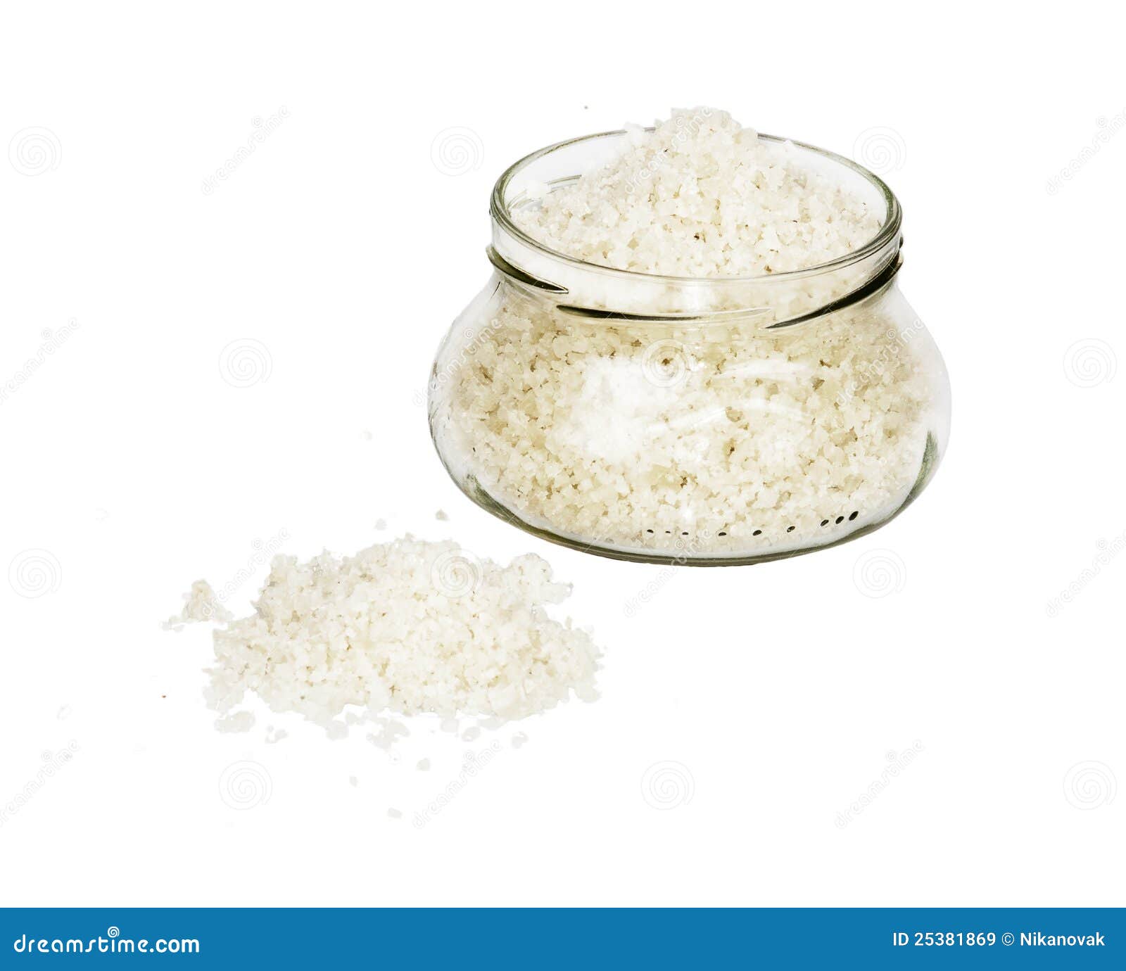 Grey Sea Salt, Hand-harvested, Isolated Stock Image - Image of ...