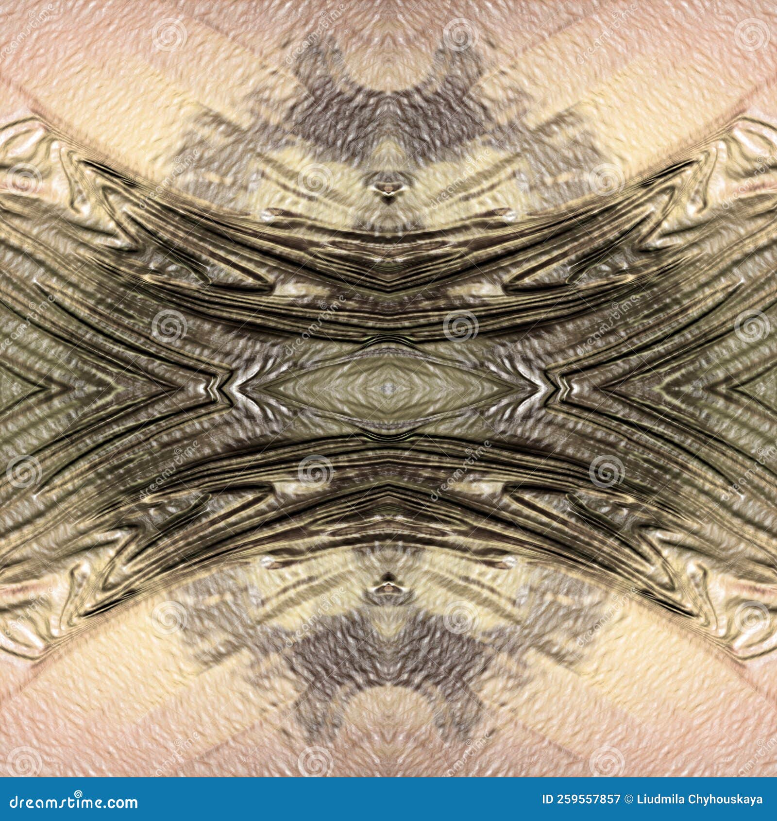 Grey Seamless Abstraction with Smooth Curved Lines and Symmetrical ...