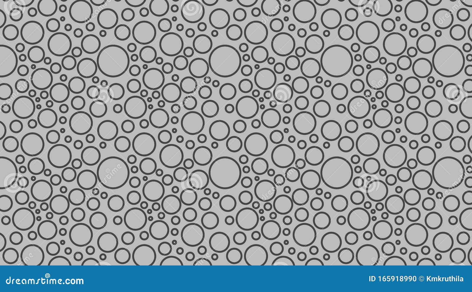 Grey Seamless Circle Background Pattern Graphic Stock Vector ...