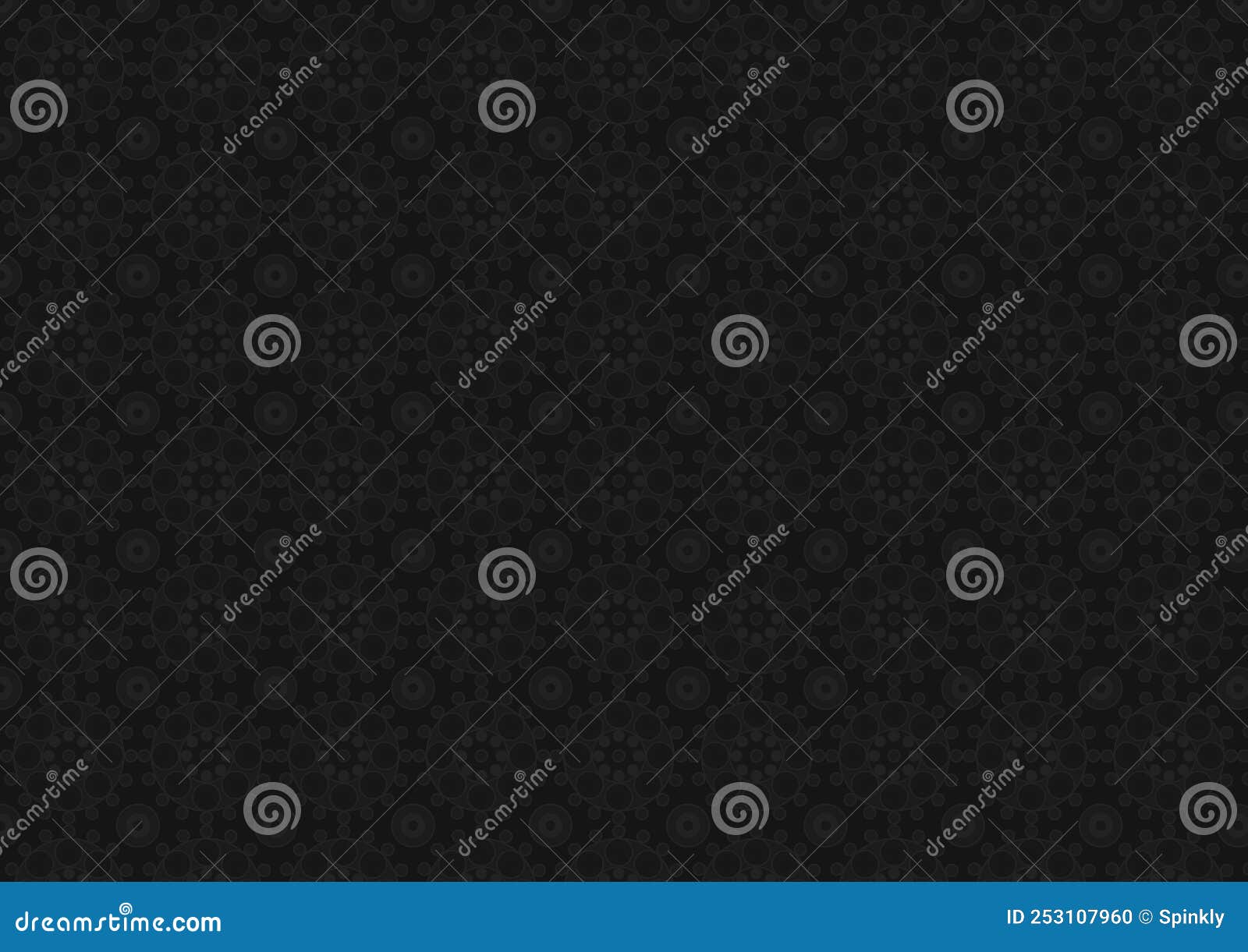 Grey Seamless Circles Print Pattern Wallpaper Design Stock Illustration ...